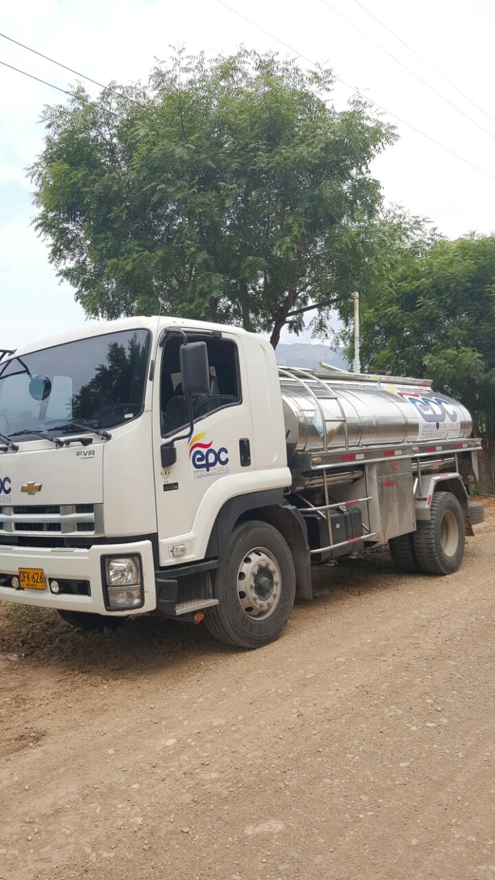 Atención con Carrotanque Jerusalén - EPC - Empresas Públicas de Cundinamarca S.A. ESP