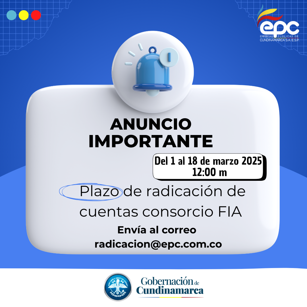 PRECIOS REFERENCIA EPC - EPC - Empresas Públicas de Cundinamarca S.A. ESP